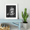 Ruth Bader Ginsburg Art Print – Deb Almond Art